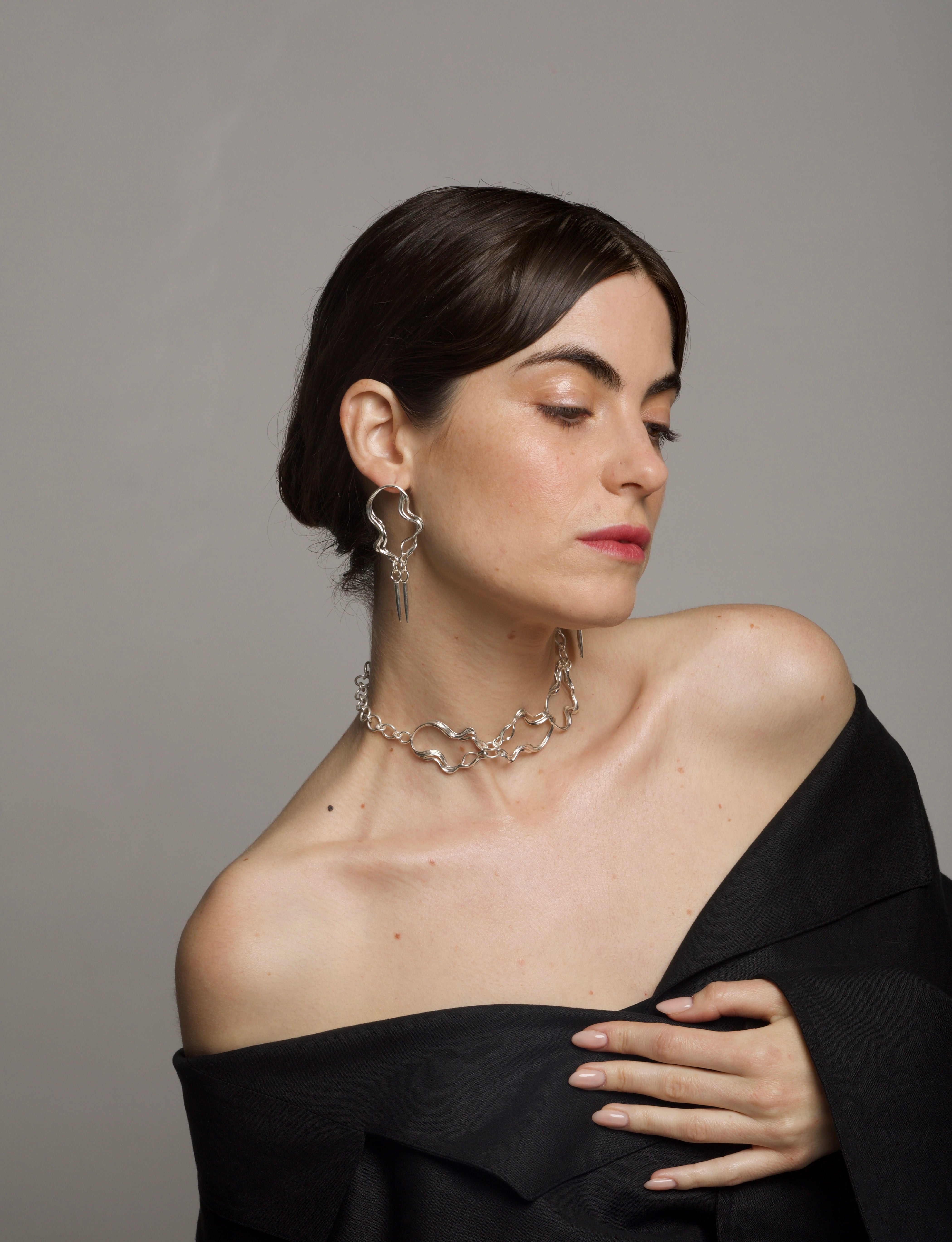 Nouveau Collection: Modernist 925 Silver Jewelry | Crush Jewel