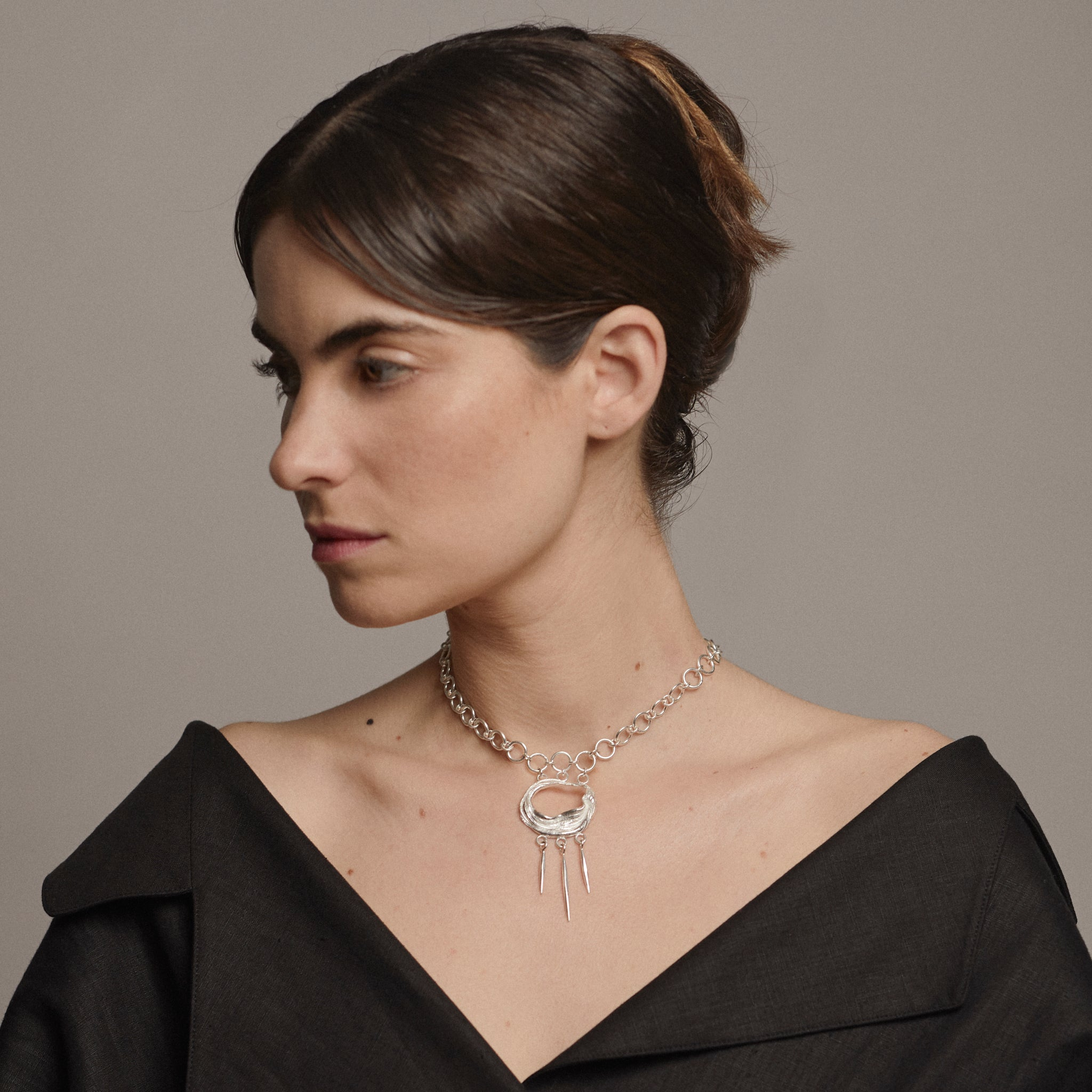 Mitsuro Collection Japanese Textured 925 Silver Jewelry | Crush Jewel BCN