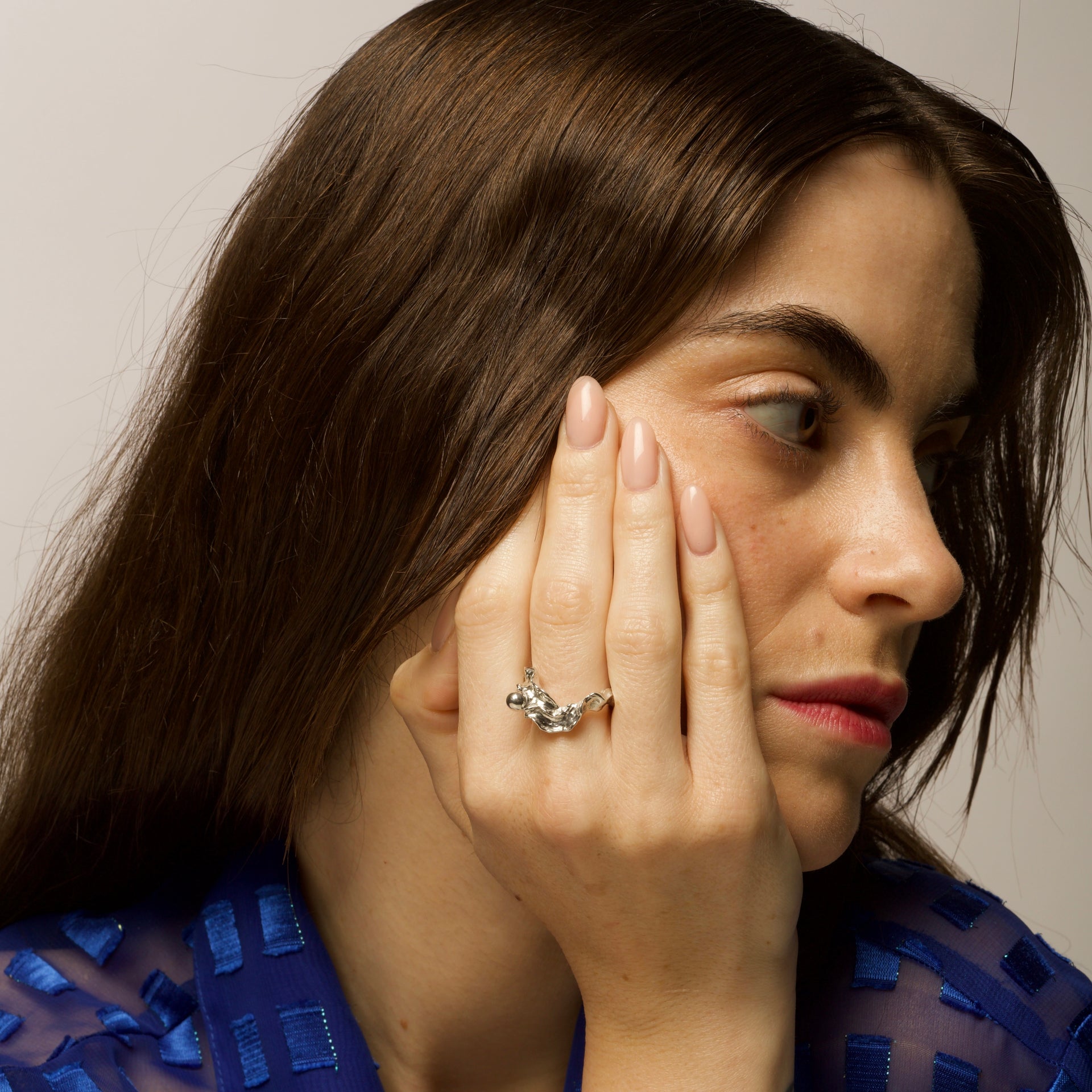 Handcrafted Contemporary 925 Silver Ring Collection By CRUSH JEWEL